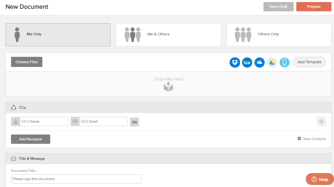 Sign Legally Binding Documents Using Eversign