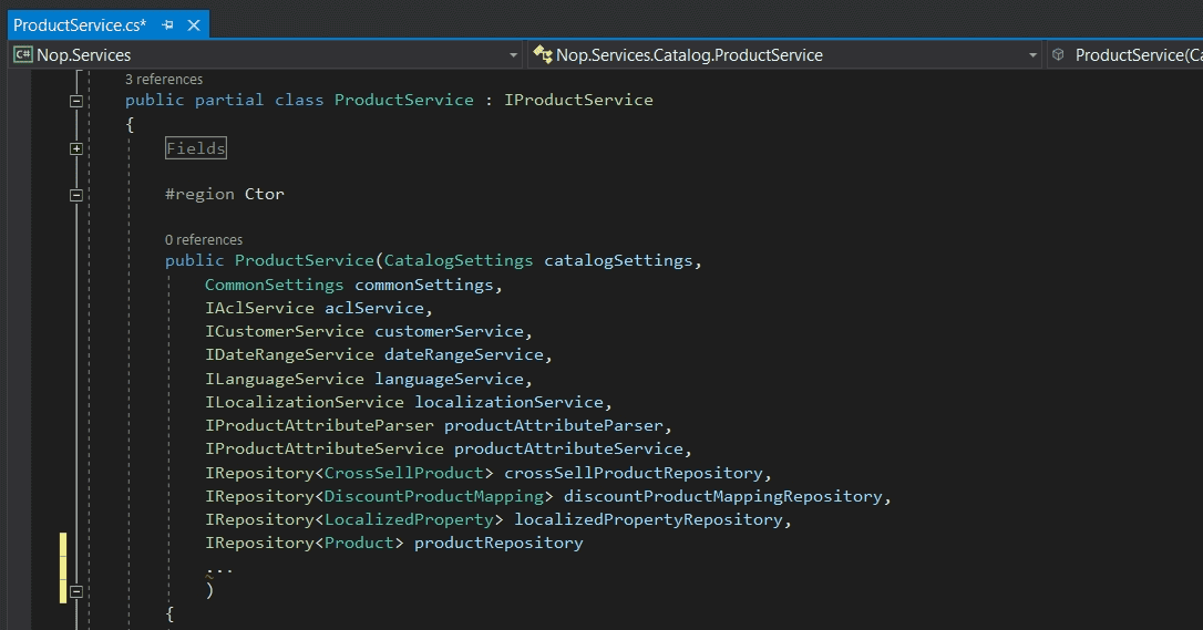 Build e-commerce application on .NET Framework