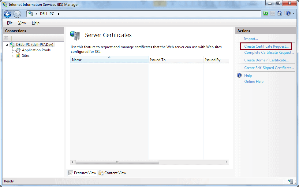 CSR - Certificate Signing Request