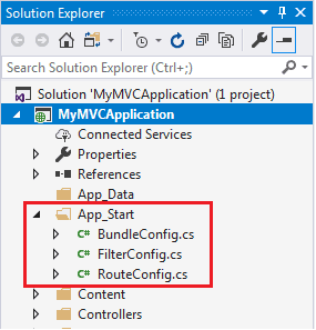 MVC Folder Structure
