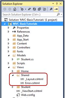 What is Layout View in ASP.NET MVC