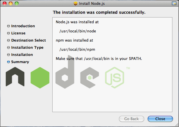 Install Node.js on Windows or Mac