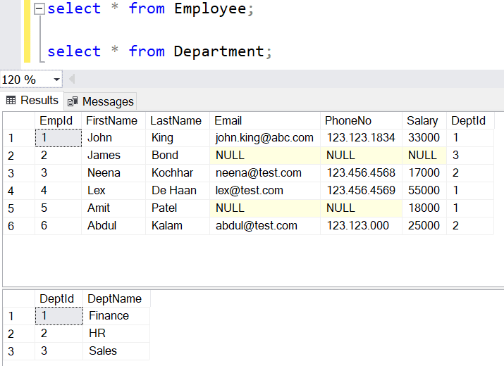 Sql Server Order By Clause Single And Multi Columns Sorting
