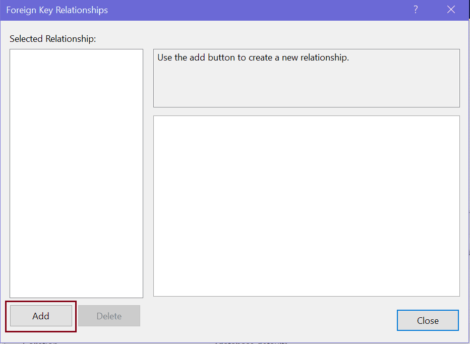 Foreign Keys In Sql Server