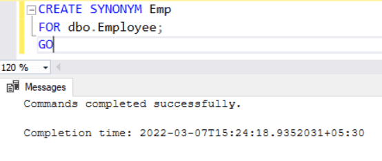 SQL Server Synonyms: Create, Modify, Delete, Use Synonyms