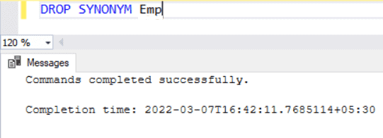 SQL Server Synonyms: Create, Modify, Delete, Use Synonyms